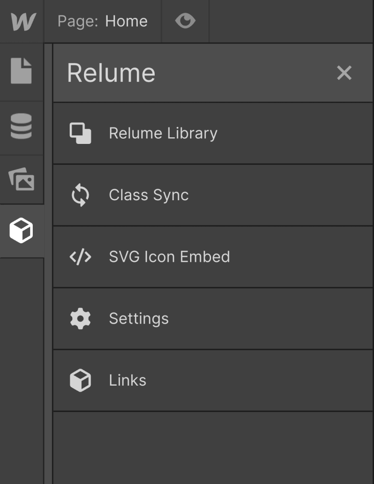 Relume Chrome Extension